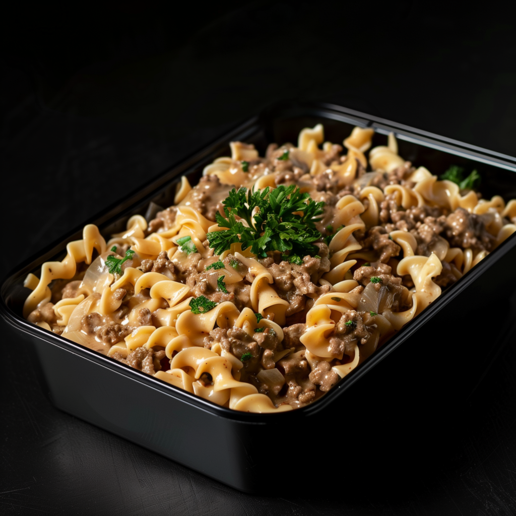 Ground Beef Stroganoff – MyoMeals