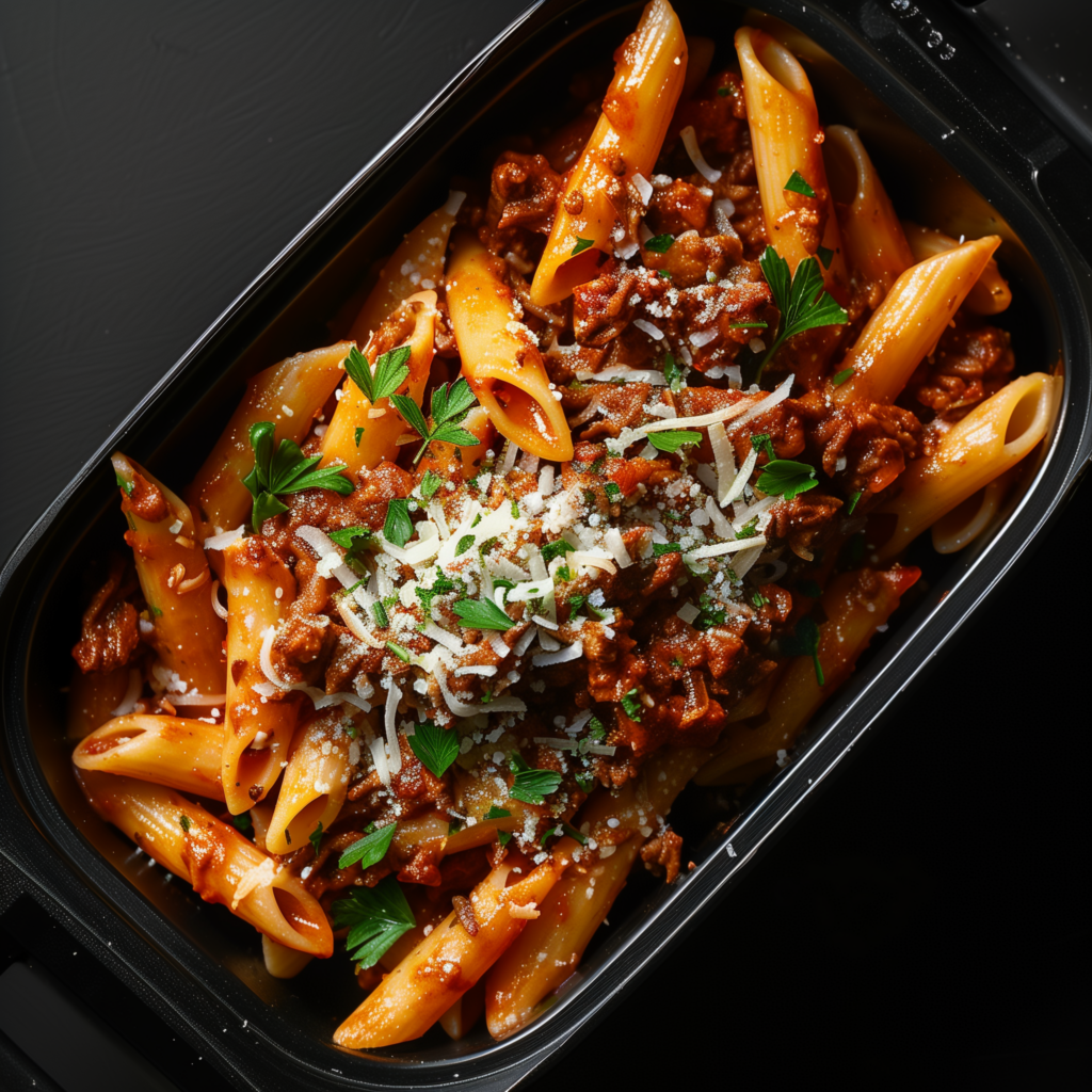 Ground Beef Ragu over Penne - MyoMeals