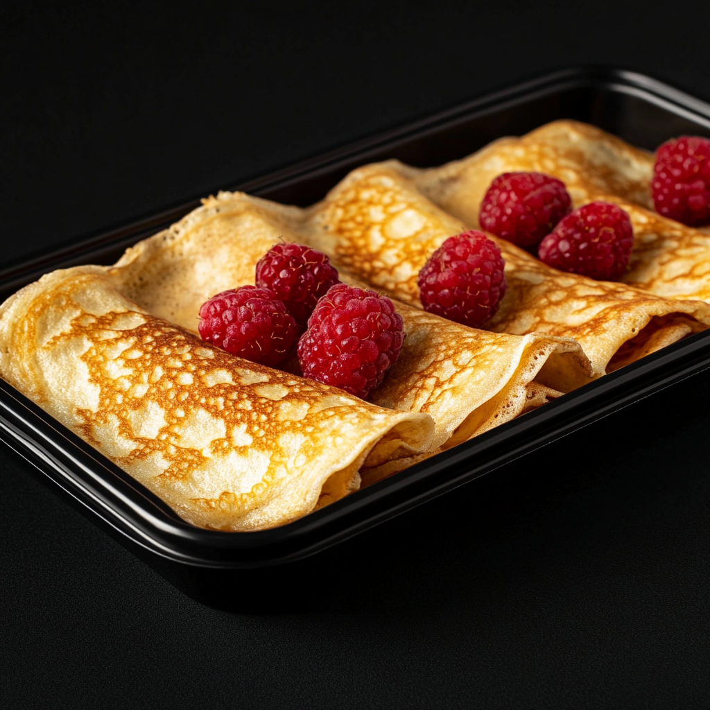 Raspberry Crepes - MyoMeals